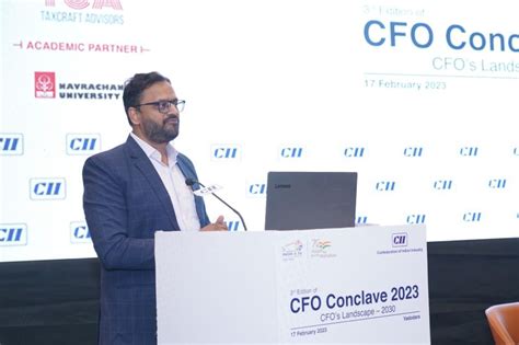 Ashish Jaiswal On Linkedin Had A Wonderful Evening With Cii Cfo Conclave 2023 Looking Forward For