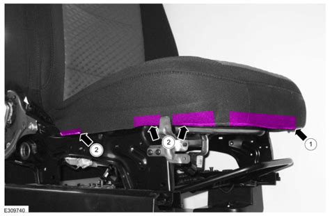 Ford Escape Removal And Installation Occupant Classification System Ocs Sensor