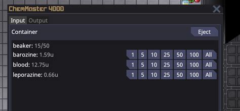 Medbay Has No Way To Tell What Chemicals Are In A Patient · Issue