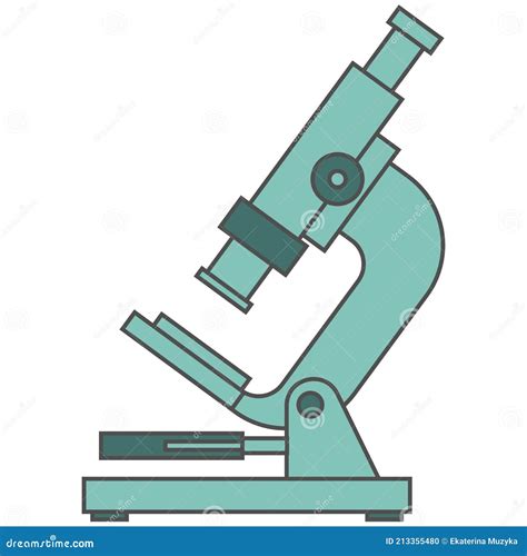 Microscope Vector Drawing 73550559