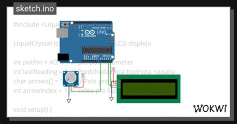 Voltmeter Wokwi Esp32 Stm32 Arduino Simulator