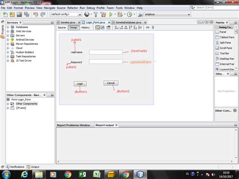 Cara Membuat Form Login Di Java Netbeans Dengan Mysql Coding Center
