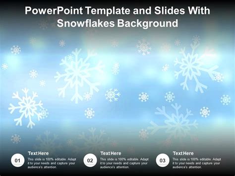 Snowflake Powerpoint Template