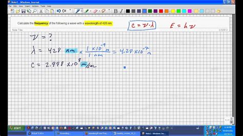 nu c over lambda example wmv youtube