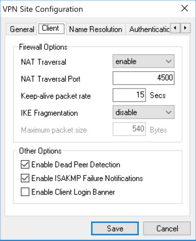 Zywall Usg How To Set Up A Client To Site Vpn Mode Config Dhcp Connection Using Ikev
