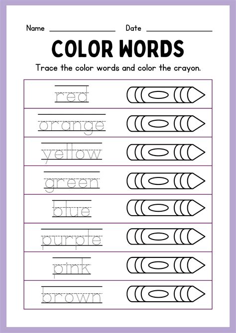 Color Activities Printables And Worksheets Identifying Colors Made