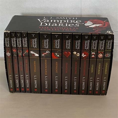 L J Smith The Vampire Diaries The Complete Collection 13 Bookss