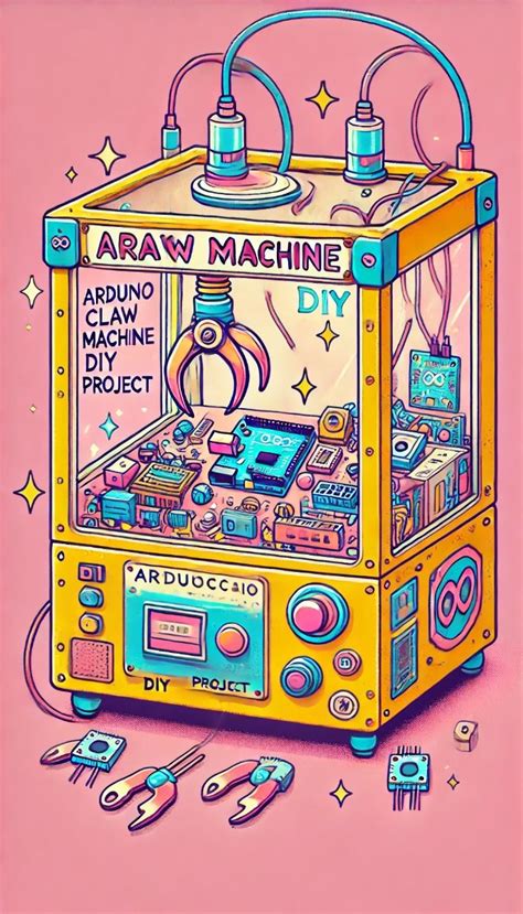 Diy Arduino Claw Machine Project In 2025 Claw Machine Anime Wallpaper Machining Projects