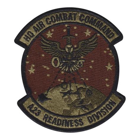 HQ ACC A23 Readiness Division OCP Patch Headquarters Air Combat Command Patches