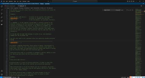使用dockerdocker Compose通过自定义的nf文件启动redis 723，附上docker Compose