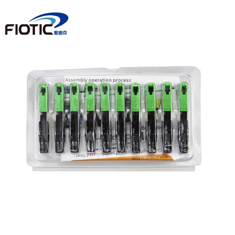 Pcs Box Ftth Sc Apc Single Mode Fiber Optic Sc Apc Quick Connector Cost Effective Fiber