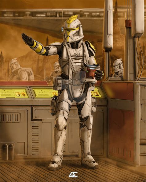 Star Wars Clone Commander Redesign By Gc Conceptart On Deviantart