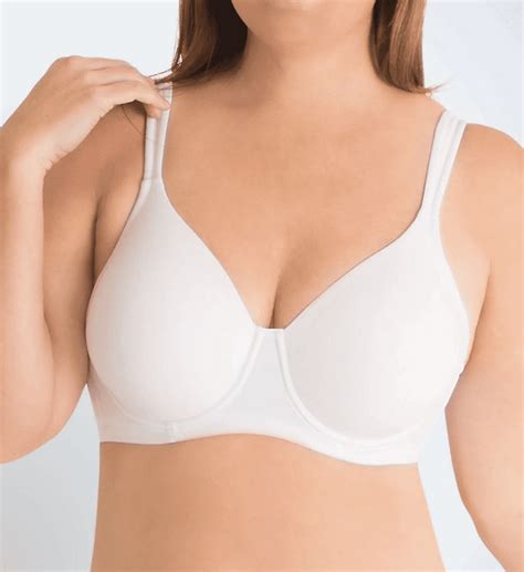 Leading Lady White Molded Soft Cup Bra Molded Soft Cup Bra Us 50a Uk