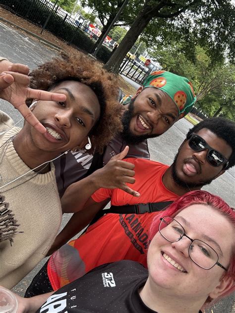 najee dyson on linkedin dreamhack 2024 day 1 with sean newton jr scoob and sky gorland