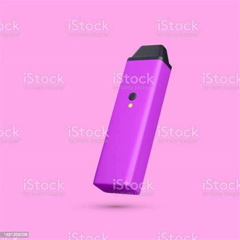 3d 현실적인 일회용 전자 담배는 밝은 배경에 격리되어 있습니다 다양한 맛을 지닌 현대 흡연 베이 핑 및 니코틴 벡터 그림 3차원 형태에 대한 스톡 벡터 아트 및 기타