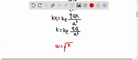 SOLVED A Negatively Charged Particle Q Is Placed At The Center Of A Uniformly Charged Ring