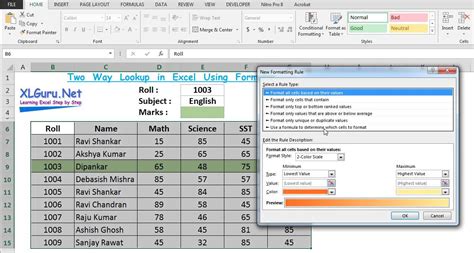 Excel Formula Twoway Lookup With Vlookup Exceljet