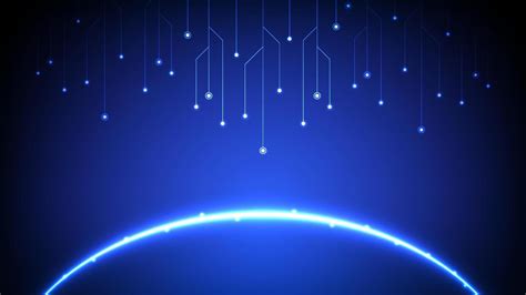 Digital Technology Circuit Background Futuristic Abstract Data Network Concept Design For