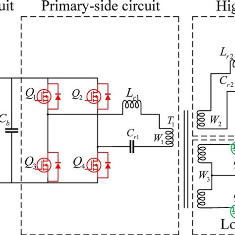 the topological structure of the dual output on board charging system