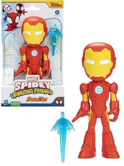 Spidey And His Amazing Friends Figur Iron Man 23 Cm F6164