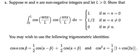 Solved Suppose M And N Are Non Negative Integers And Let Chegg