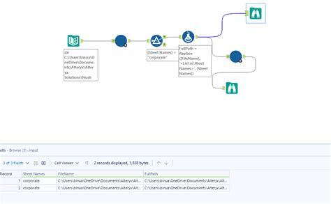 Solved Combining Specific Sheets Same Name In Different Alteryx Community