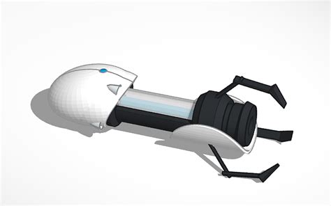 3d design portal gun tinkercad