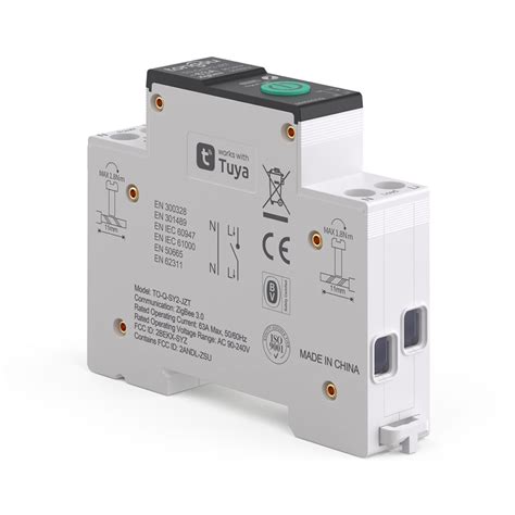 TUYA ZigBee DIN Rail Smart Zigbee Switch A With Metering