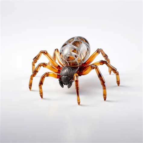 Premium Ai Image There Is A Small Spider That Is Sitting On A Table Generative Ai