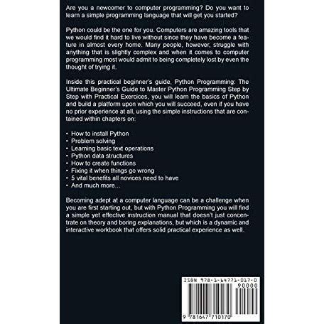 Python Programming The Ultimate Beginner S Guide To Master Python Programming Step By