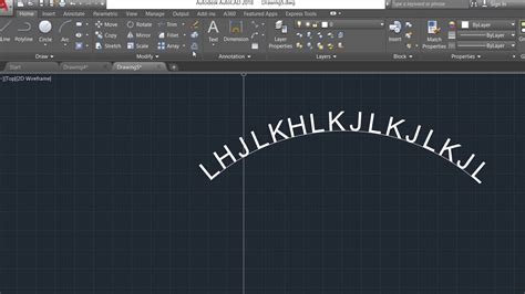 Txtexp Arctext Autocad Youtube
