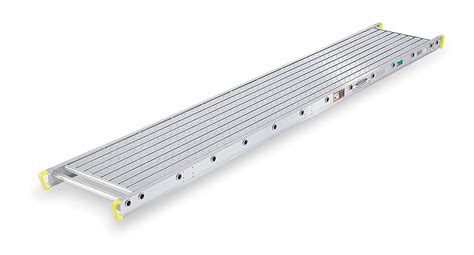 Werner 500 Lb Load Capacity Aluminum Two Person Scaffolding Stage 6