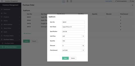 Understand Popup Subform Zoho Creator Help