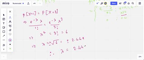 SOLVED Let X Have A Poisson Distribution If P X P X Find The