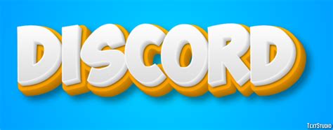 Discord Text Effect And Logo Design Social Network