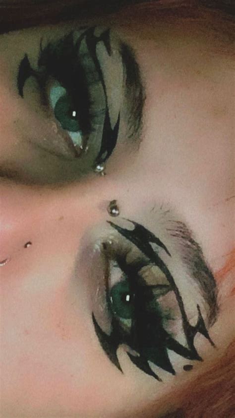 Alternative Egirl Eyeliner Graphic Eyeliner Egirl Eyeliner Egirl Makeup