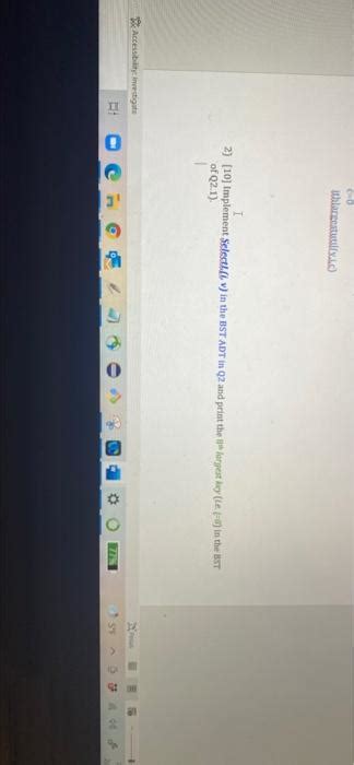 Solved Q2 115 Link Based Binary Search Tree Bst