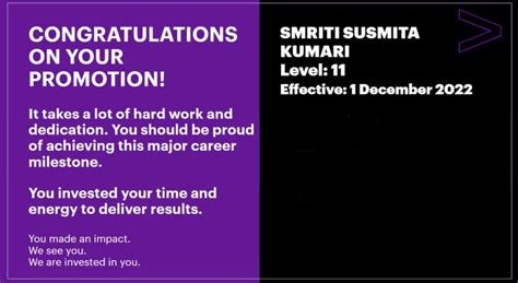 Smriti Susmita Kumari On Linkedin Accenture Accentureindia Accenturetechnology Promoted