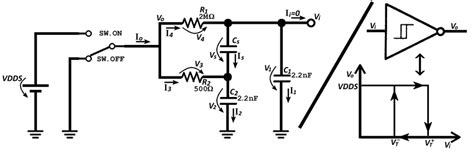 Multiple Sensor Interface With Capacitive Sensor Schmitttrigger Download Scientific Diagram