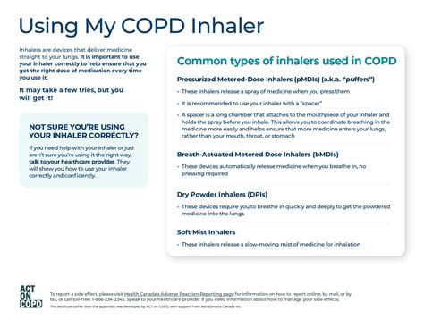 Copd Living With Copd Assessing Your Copd Treating Your Copd