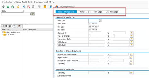 Audit Trail Report For Sap Enterprise Portfolio An Sap Community