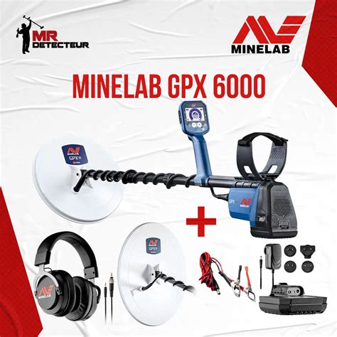 Minelab Gpx 6000 Mr Detecteur Maroc
