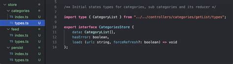 Best Folder Structure For The Type Definitions Rtypescript