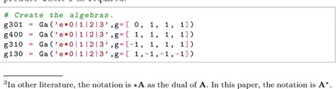 Table 2 From Dual Quaternion Geometric Algebra In Pga G301