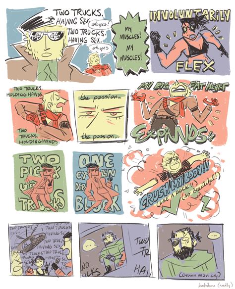 Metal Gear Solid Two Trucks Having Sex Know Your Meme