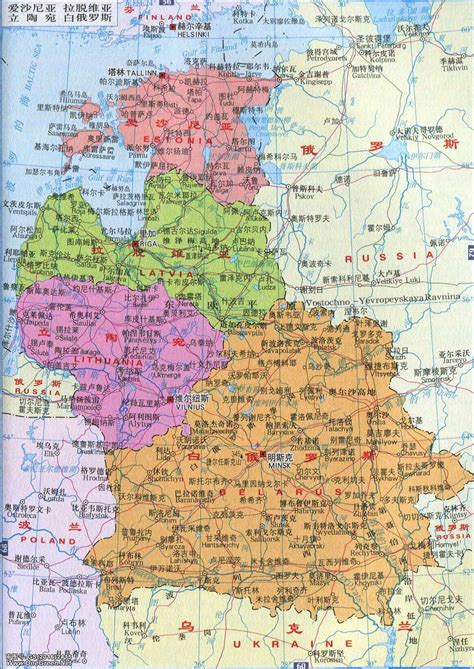 拉脱维亚地图新版 拉脱维亚地图库
