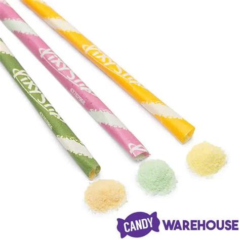 Pixy Stix Candy Powder Straws Bags Cucumber Watermelon Mango Lime
