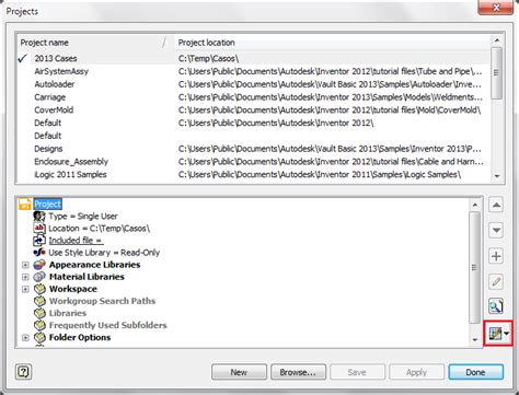 Copying Inventor Content Center Favorites To Another Computer
