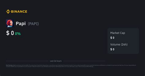 Papi Price Papi Price Index Live Chart And Gbp Converter Binance