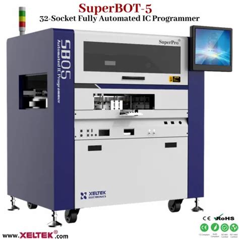 Superbot 5 32 Socket Fully Automated Ic Programmer At Best Price In Chennai